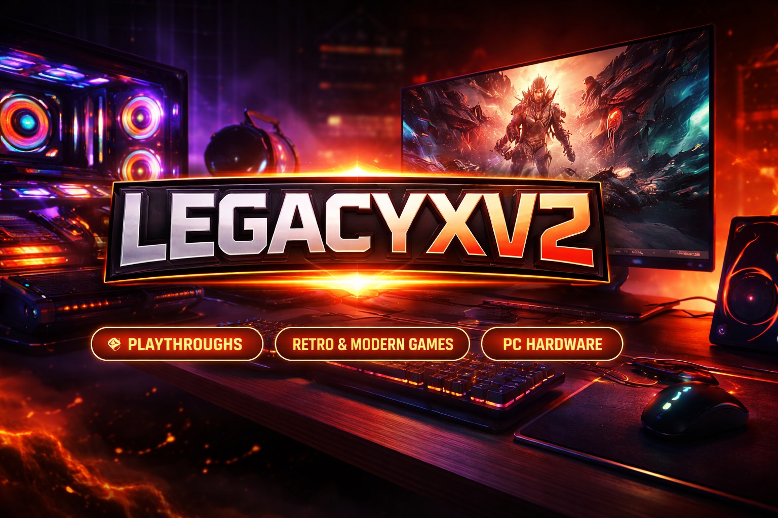 LegacyXV2 — Full Playthroughs, Horror, and PC Hardware